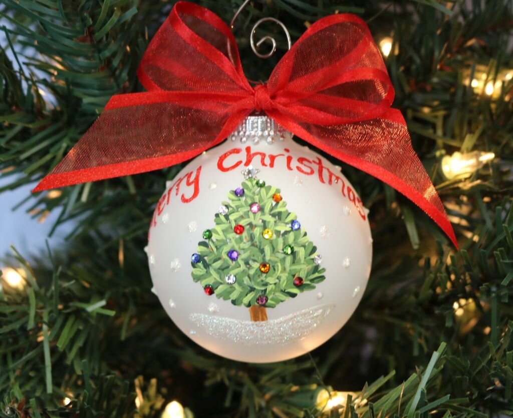 Christmas Tree Ornament Flutterby Connections